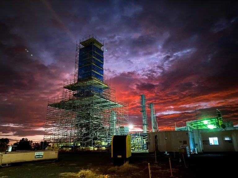 Gas Plant Insulation and Cladding Shutdown - EziFab Insulation