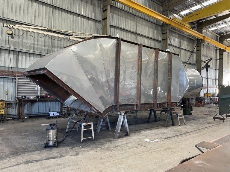 Ductwork Laser Cut Cladding and Insulation - Ezifab